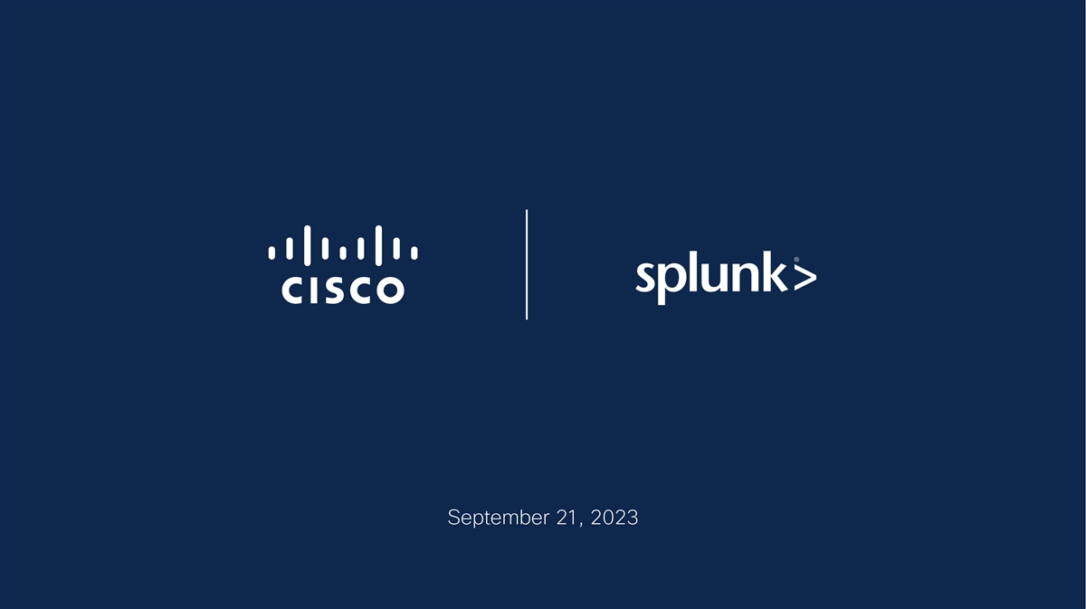 Cisco's Acquisition of Splunk: Elevating Managed Services in the ...