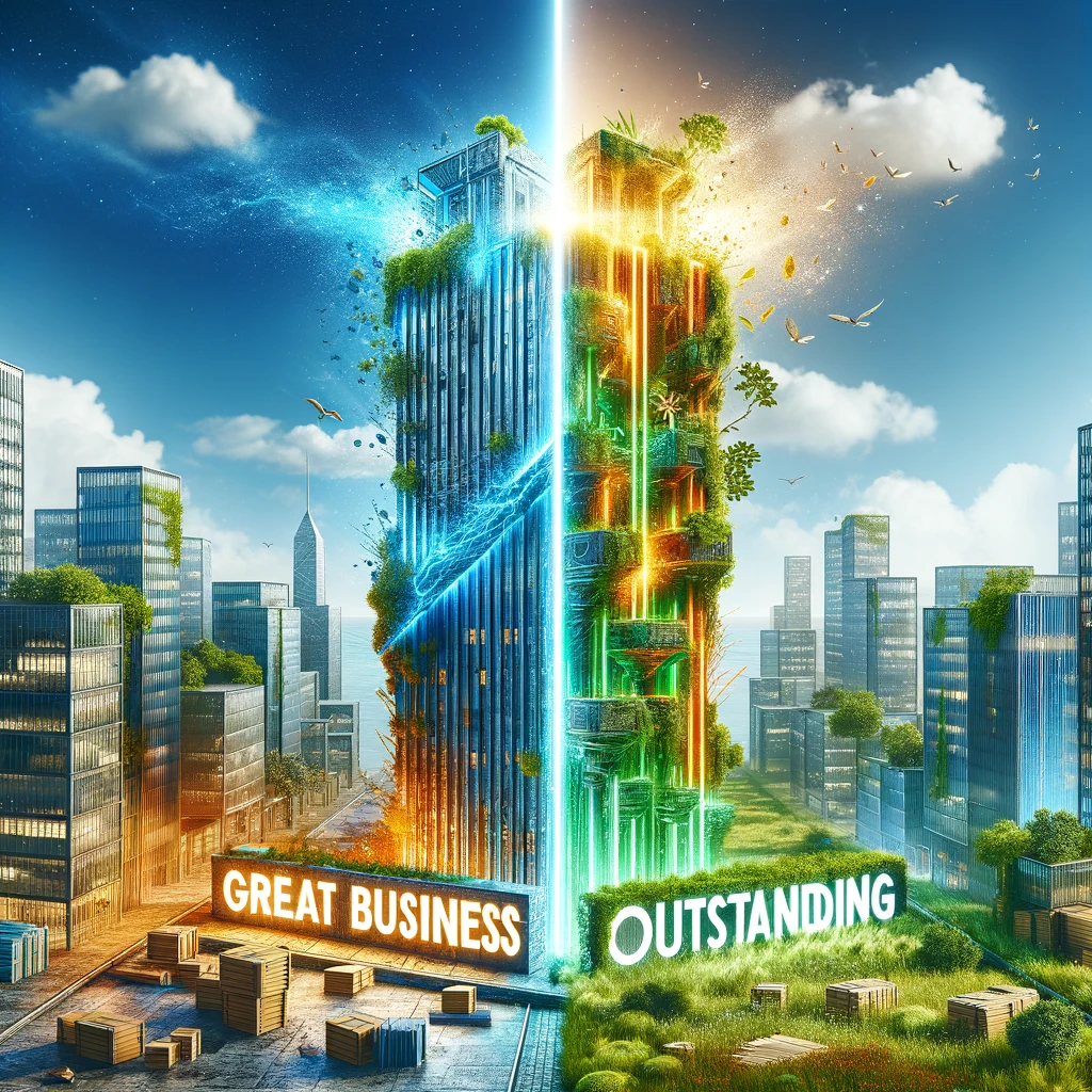 Unveiling the Distinctions: Great vs. Outstanding Businesses Unveiling the Distinctions: Great vs. Outstanding Businesses