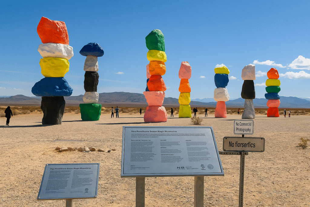 The Seven Magic Mountains: A Burst of Color in the Desert